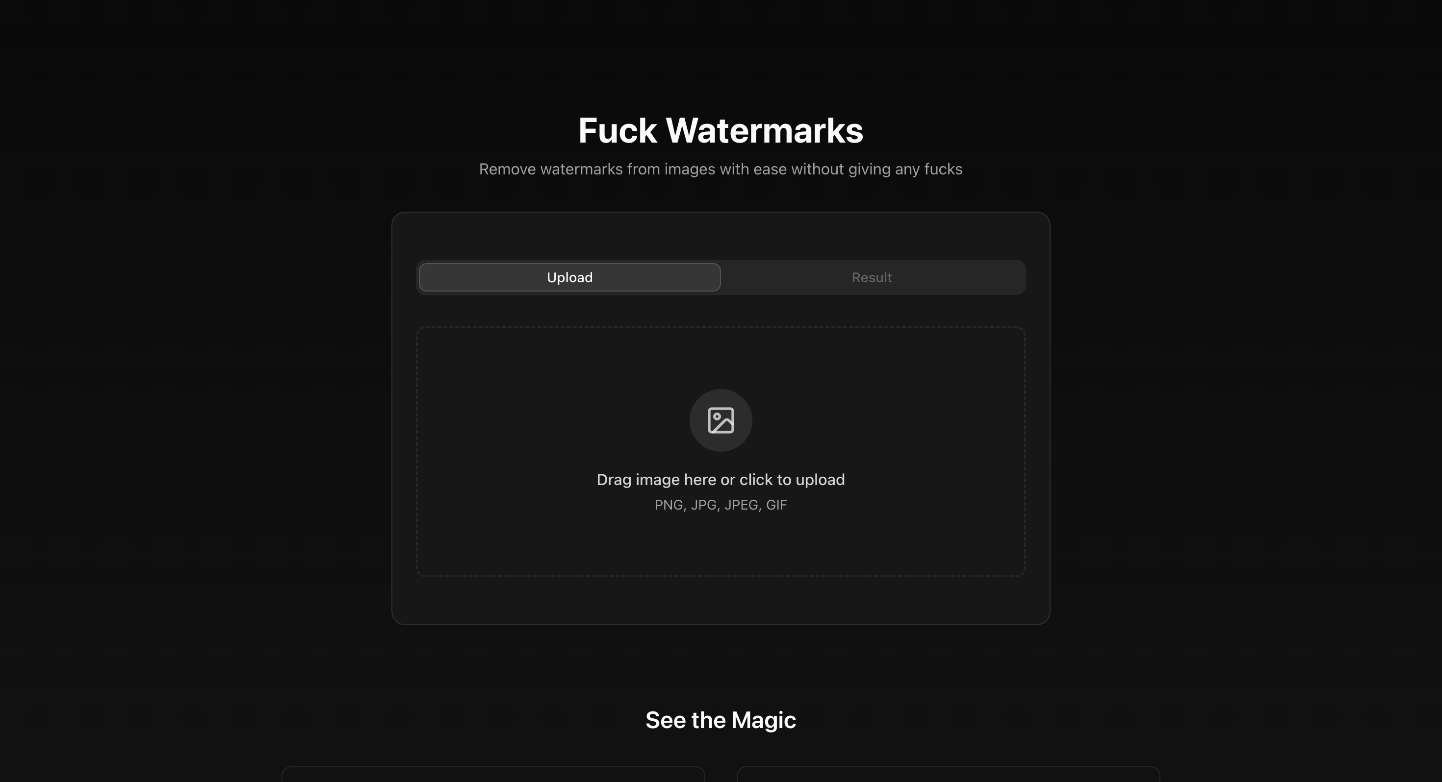 Watermark - Remove Watermarks from Your Images